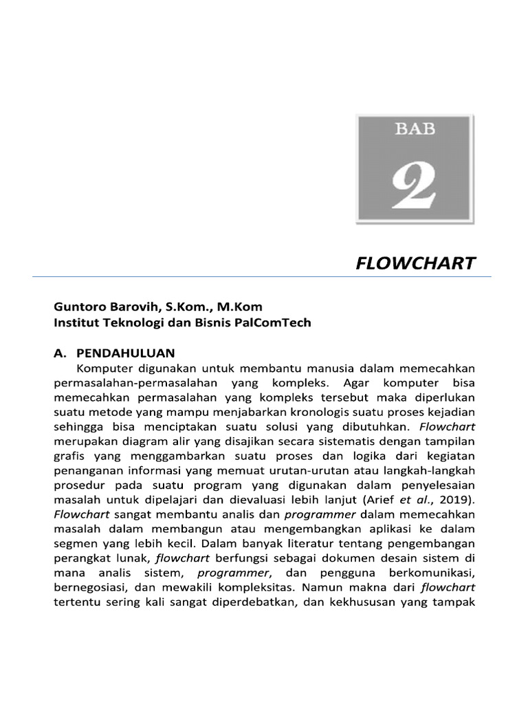 Bab 2 Flowchart | PDF