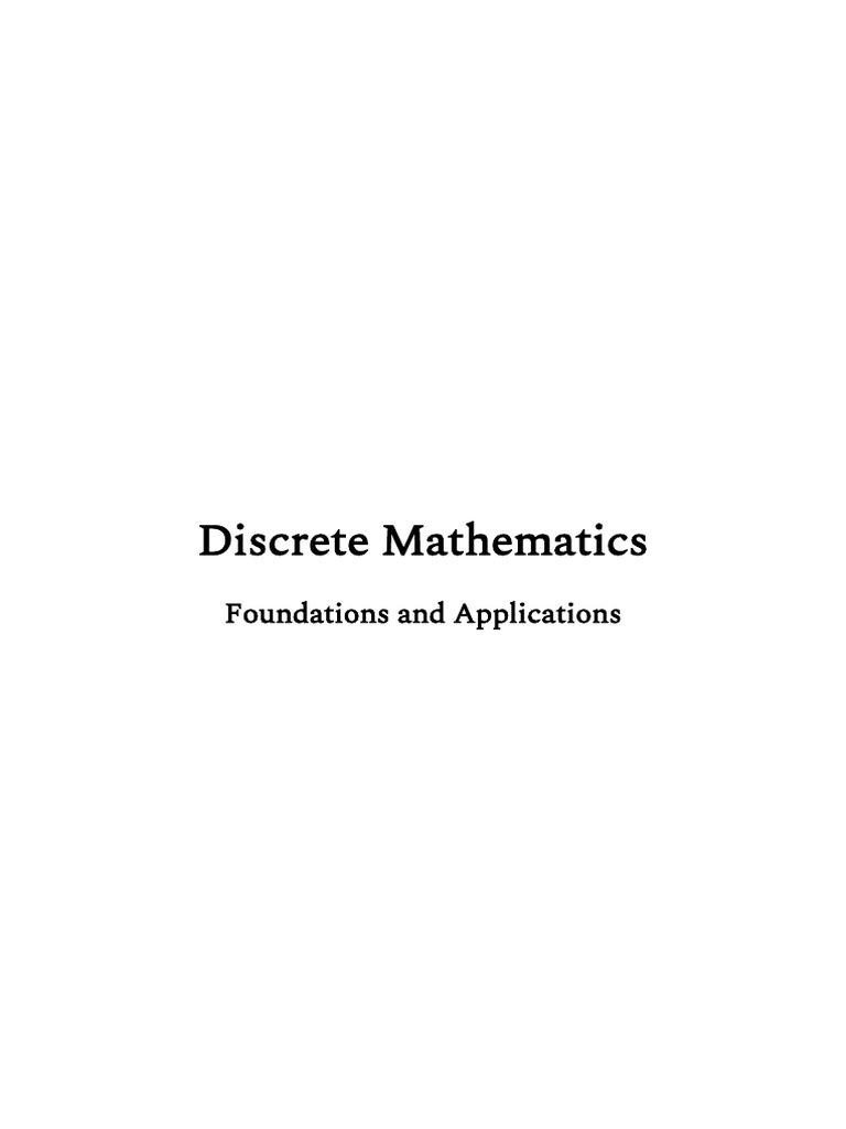Book230575C Interior | PDF | Discrete Mathematics | Set (Mathematics)
