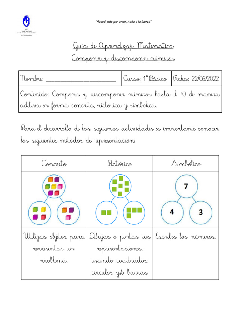 Componer y Descomponer | PDF