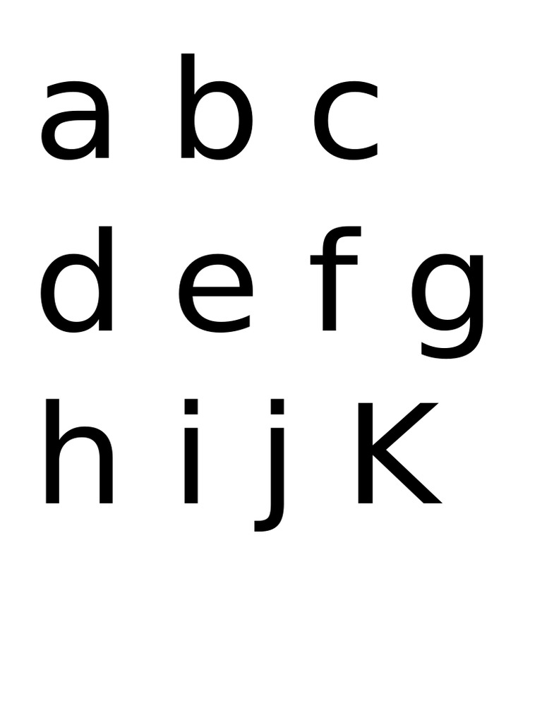 Abecedario | PDF