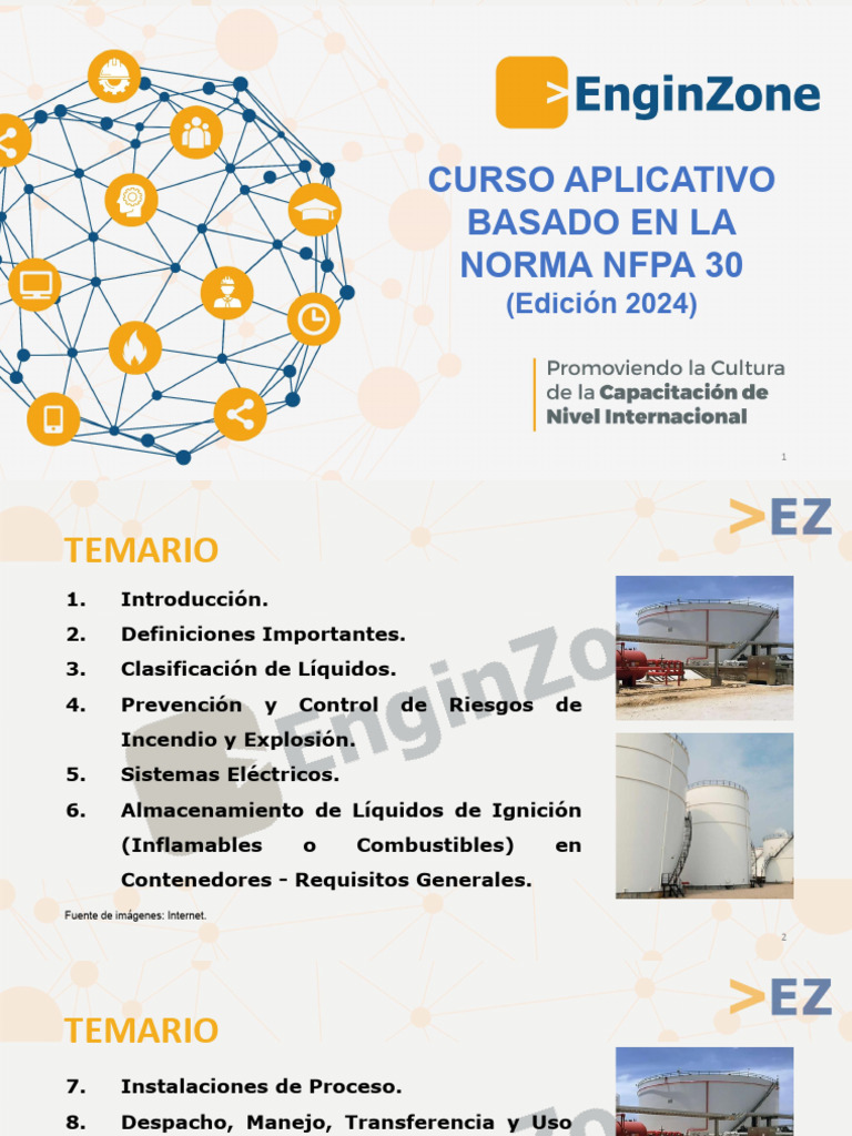 Curso Aplicativo Basado NFPA 30 | PDF