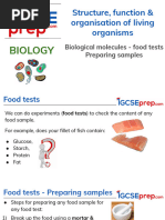 Food Test Assessment | PDF | Foods | Chemical Substances