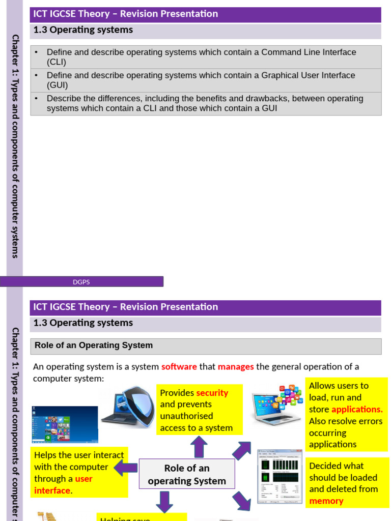 1.3 Operating Systems | PDF | Graphical User Interfaces | Operating System