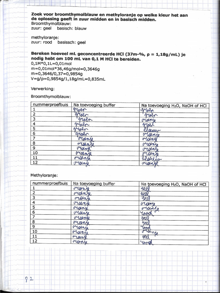 Labo Verwerking Proef 9 | PDF