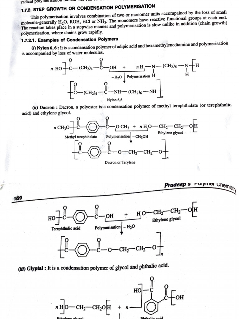 Condensation and Coordination Polymerization | PDF | Polymerization | Polyethylene