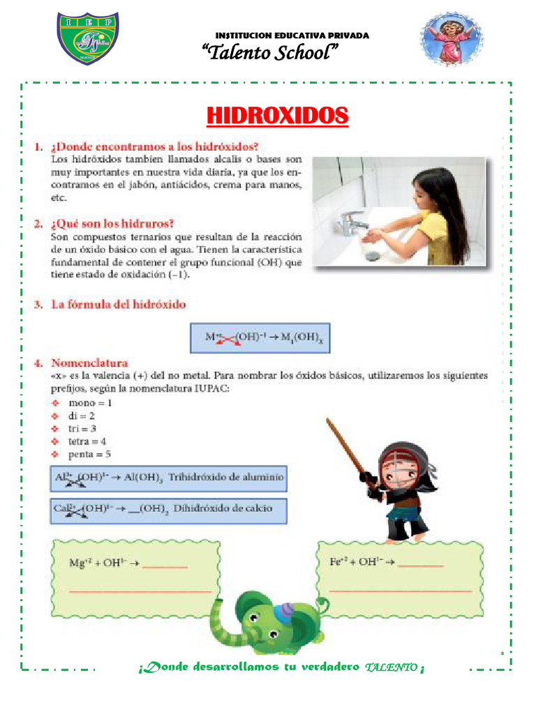 HIDROXIDOS | PDF