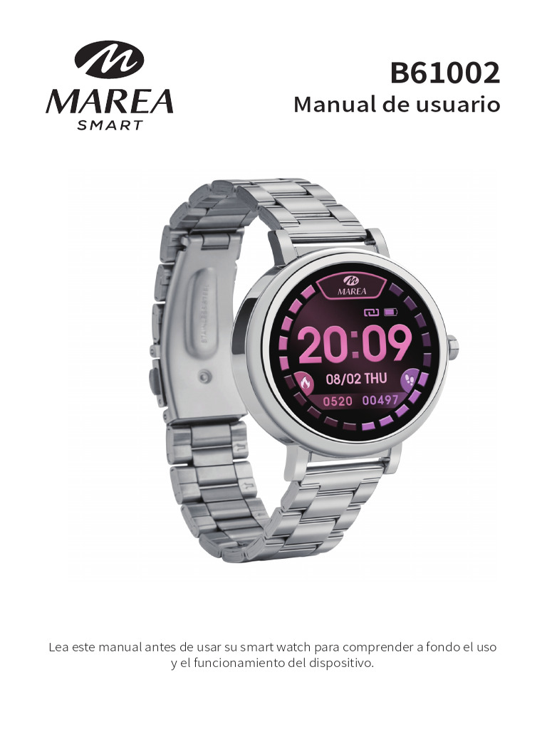 Reloj Marea 61002esp | PDF | Ios | Android (sistema operativo)