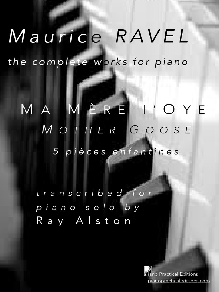 Ravel's Ma Mère l'Oye Piano Suite | PDF | Musical Compositions