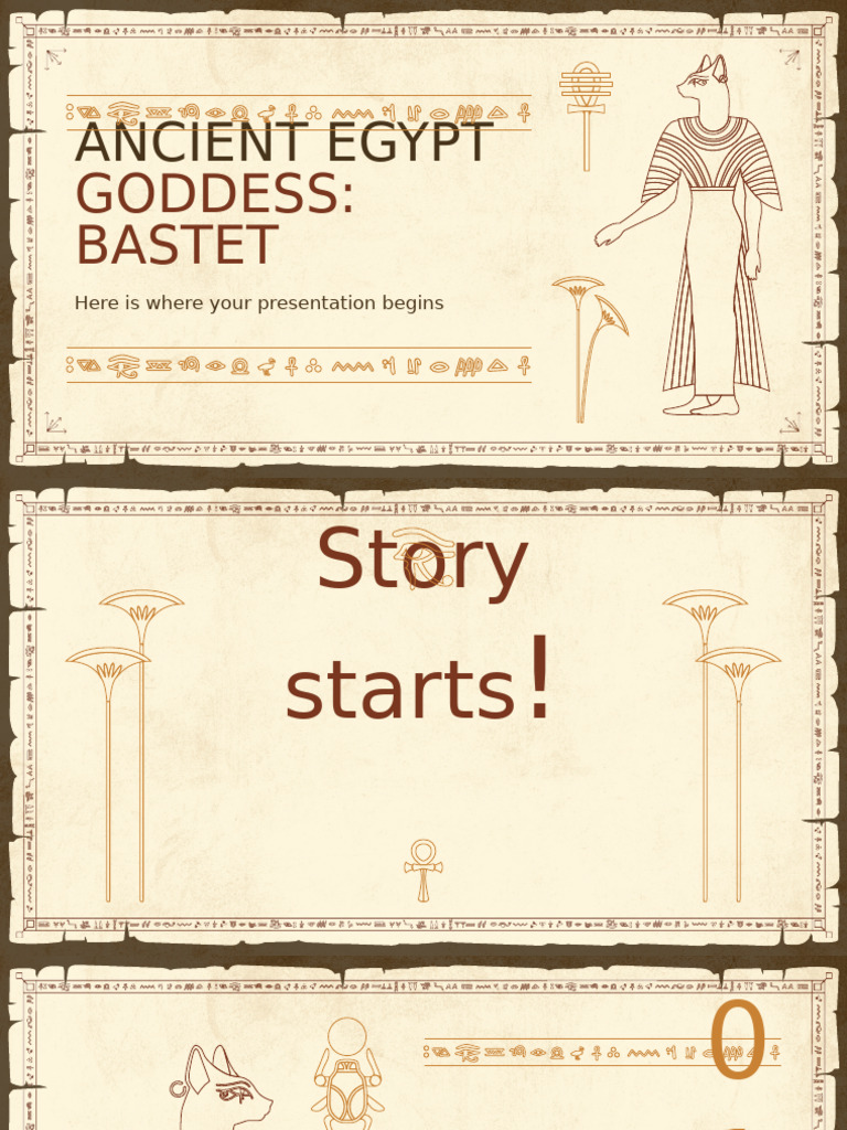 Ancient Egypt Goddess_ Bastet by Slidesgo | PDF | Planets | Venus