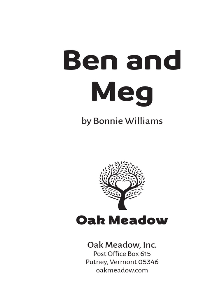 Ben and Meg: Homeschool Adventures | PDF