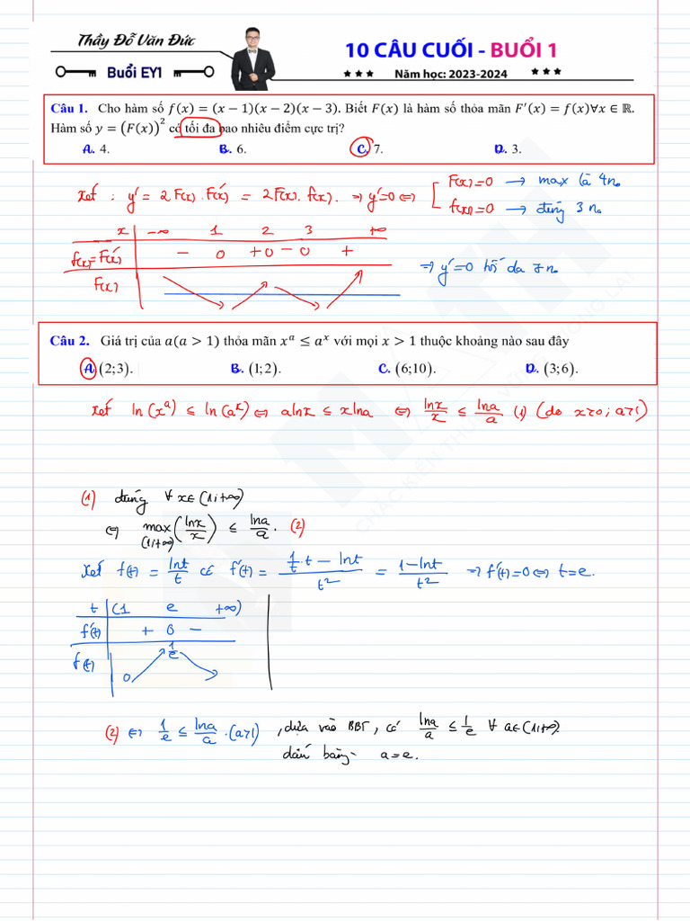 Bản viết tay - EY1, EY2, EY3 | PDF