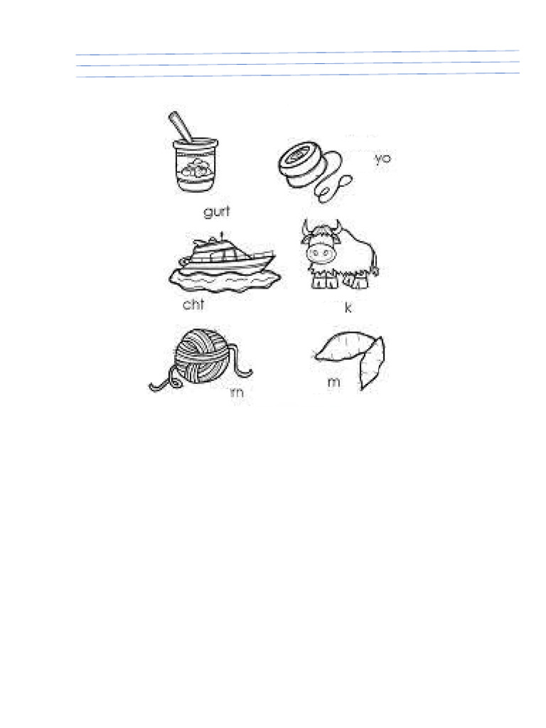 LETTER Y ENGLISH | PDF