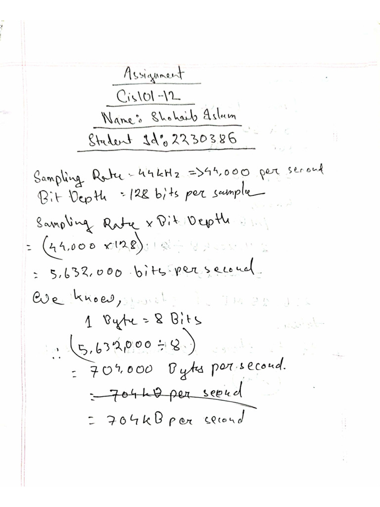 CIS101-12 Assignment (2230386) | PDF