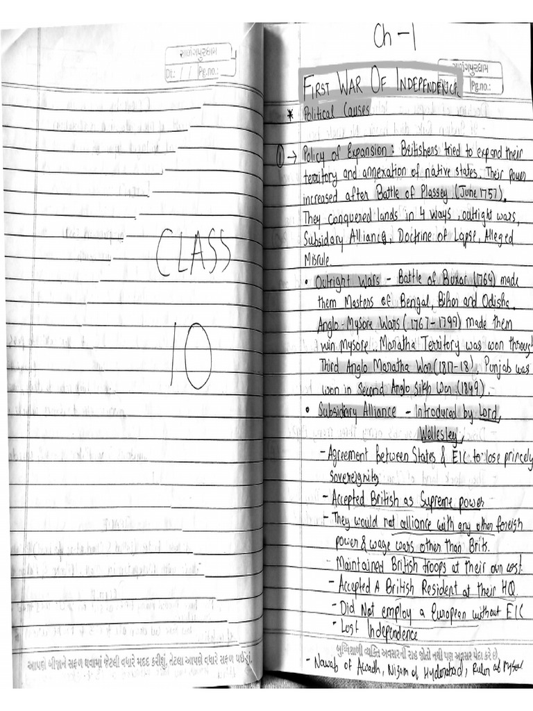 History Notes Rotated | PDF