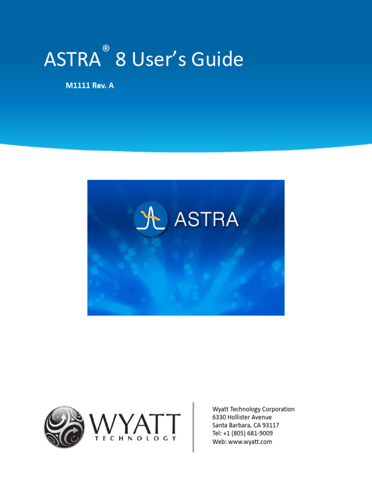 ASTRA 8 User's Guide | PDF | Databases | Computer File
