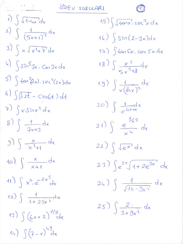Odev Sorular 1 | PDF