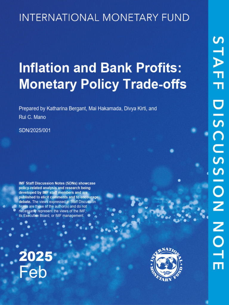 SDNEA2025001 | PDF | Inflation | Monetary Policy