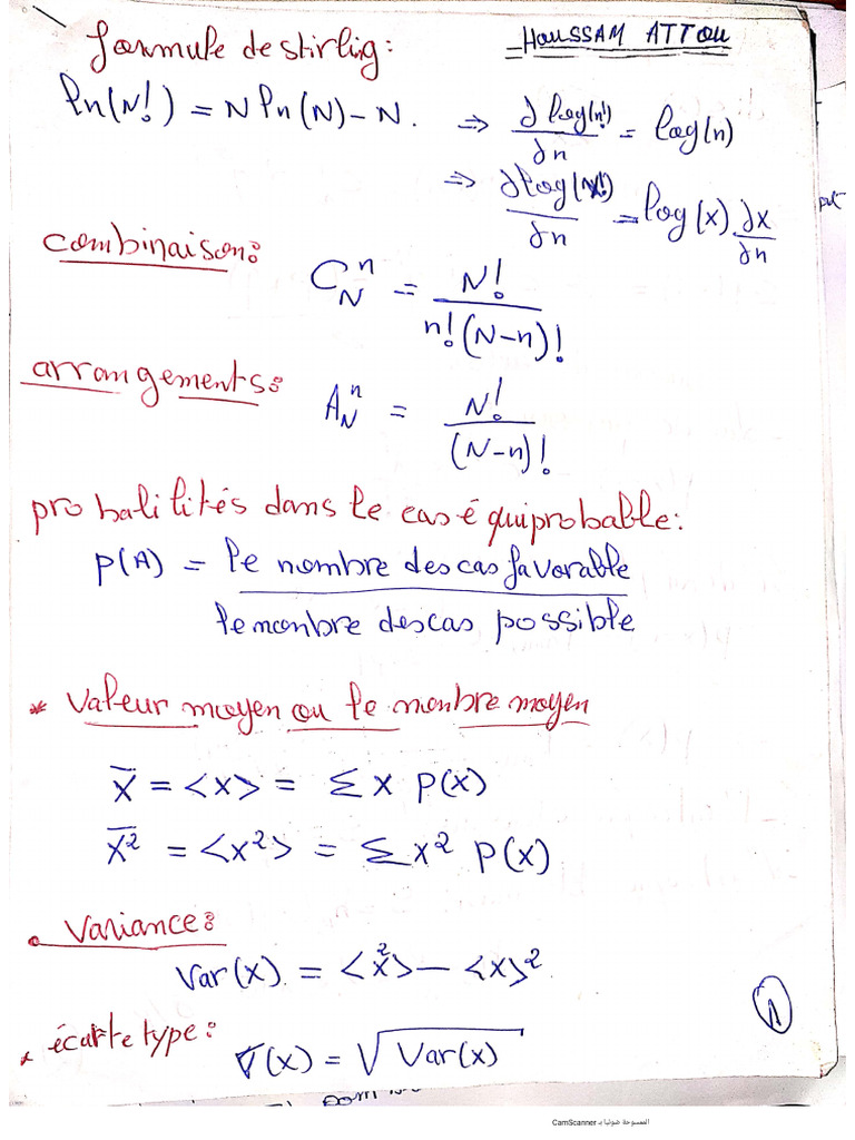 Résumé Statistique | PDF