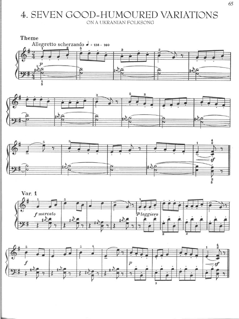 Easy piano compositions 2 | PDF