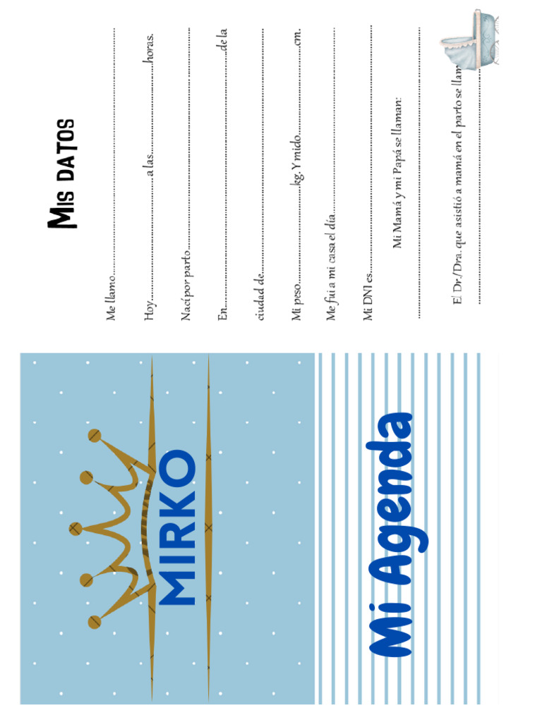 Mi Agenda PDF | PDF