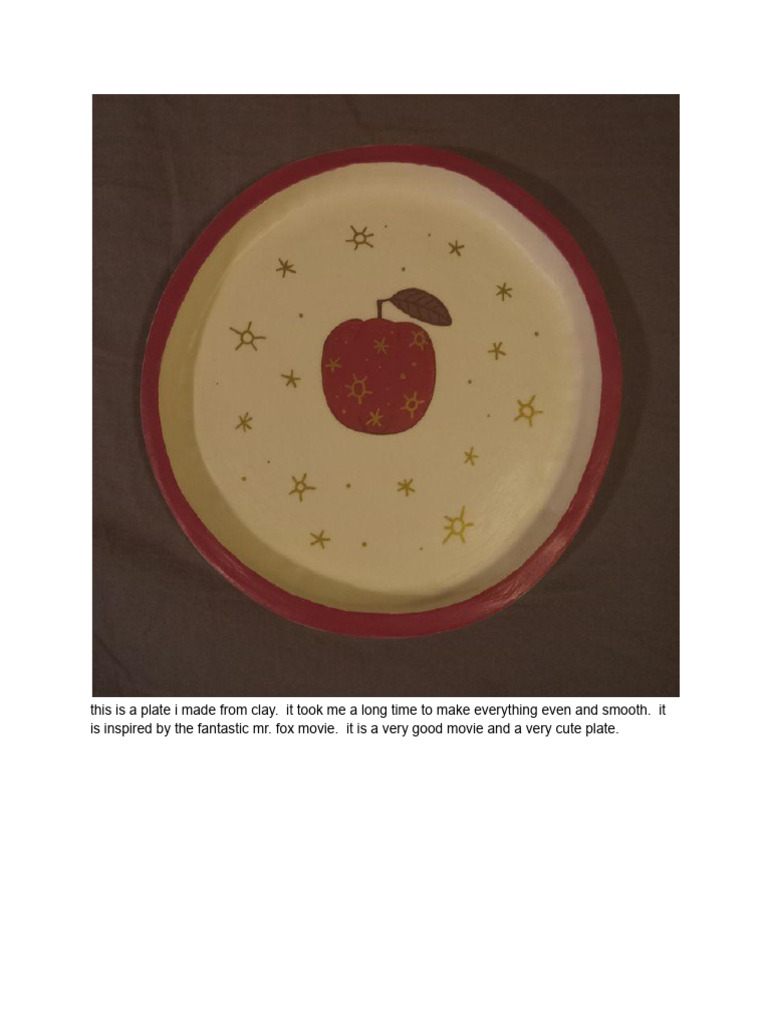 Apple Plate | PDF