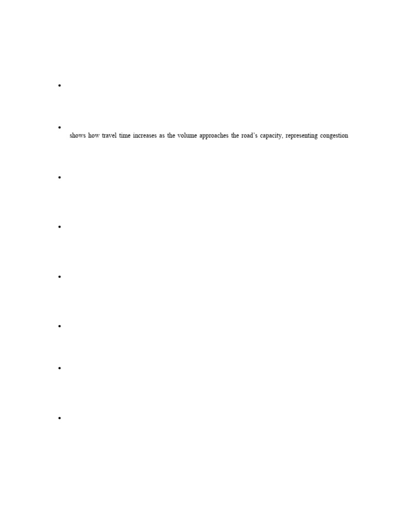 Short Note On Trip Assignment in Transportation Modeling | PDF ...