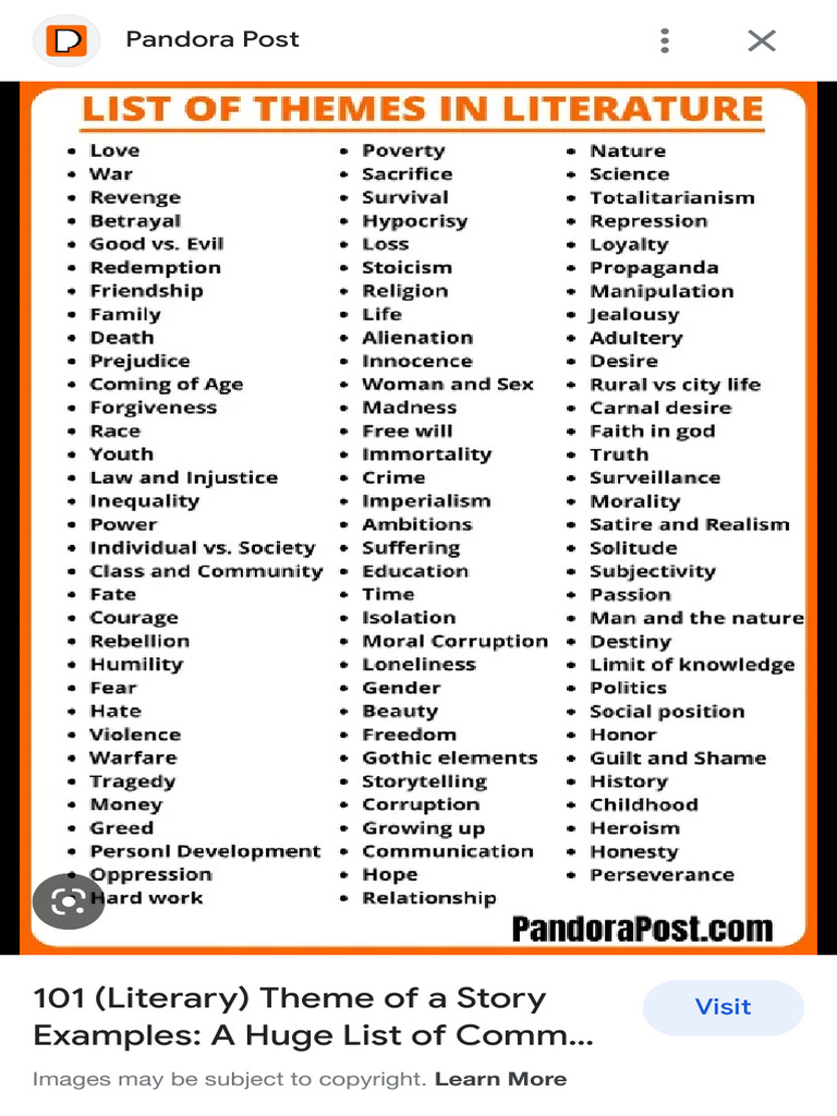 Themes of A Book - Google Search | PDF