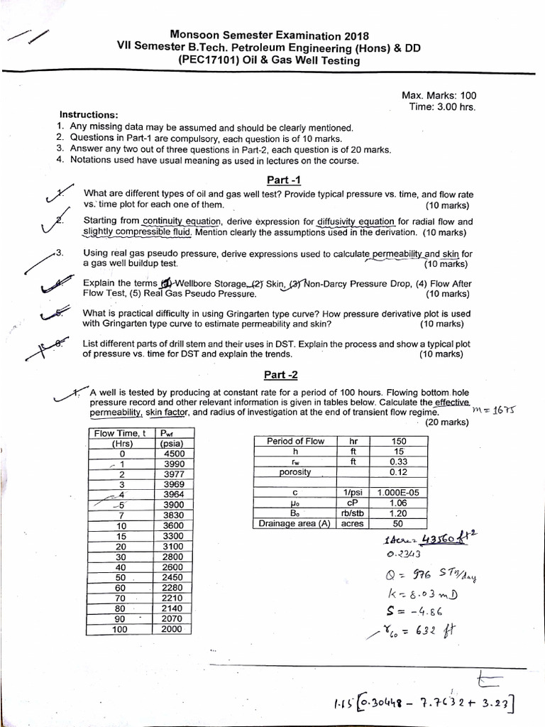 Endsem 2018-19 | PDF