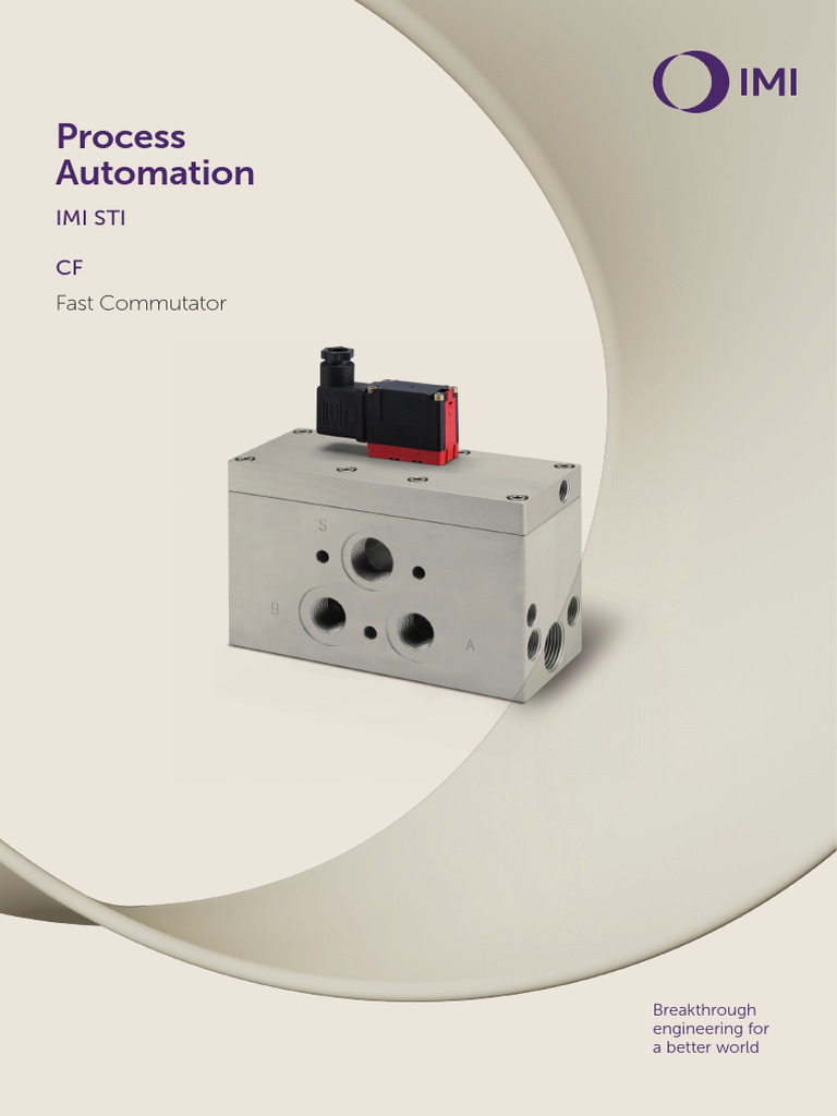 IMI STI - Product Brochure - CF - 2024 12 18 | PDF | Valve | Pipe ...