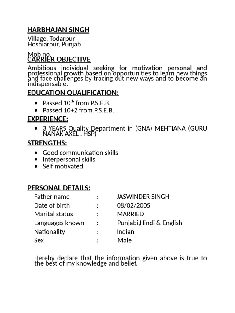 dk resume | PDF