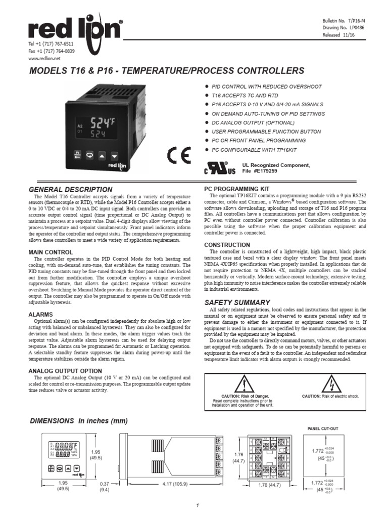 T16 P16 Product Manual (Obsolete - For Reference Only) | PDF | Computer ...