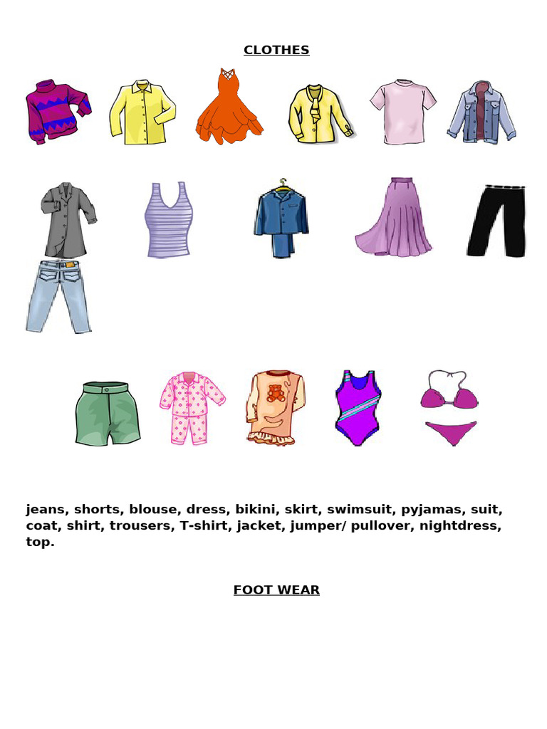 Handout clothes | PDF