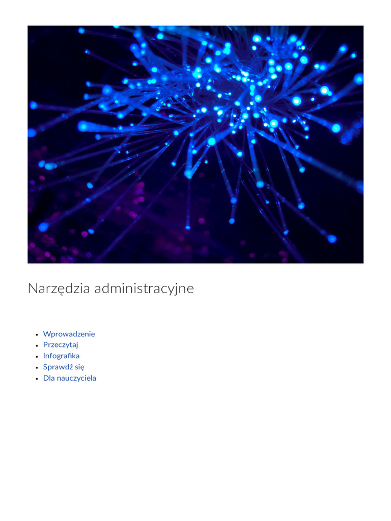 Narzedzia Administracyjne | PDF