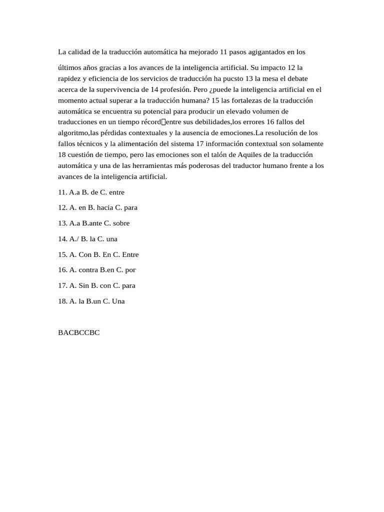 Práctica de Español 3 | PDF
