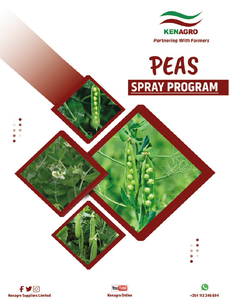 Peas Spray Program - Web | PDF