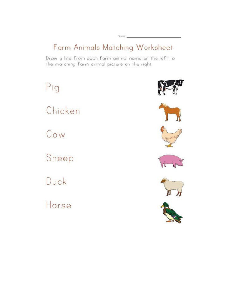 Farm animals | PDF