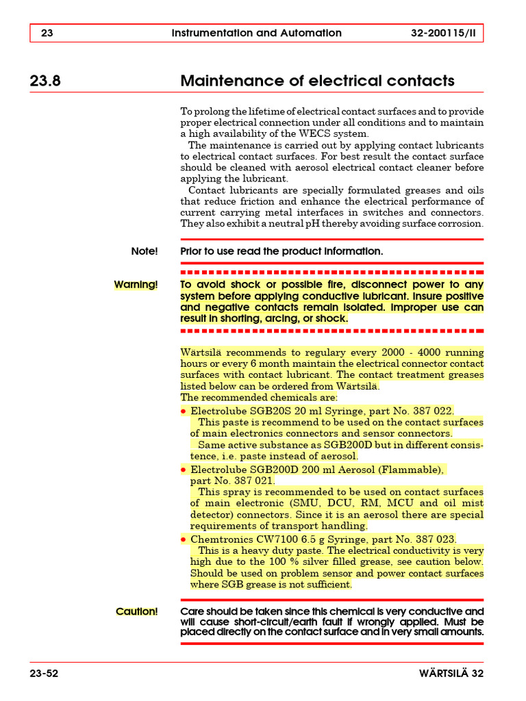 Wecs Products For Generators Contacts | PDF | Lubricant | Electrical Connector