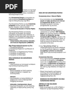Halimbawa NG Statutory Rights | PDF