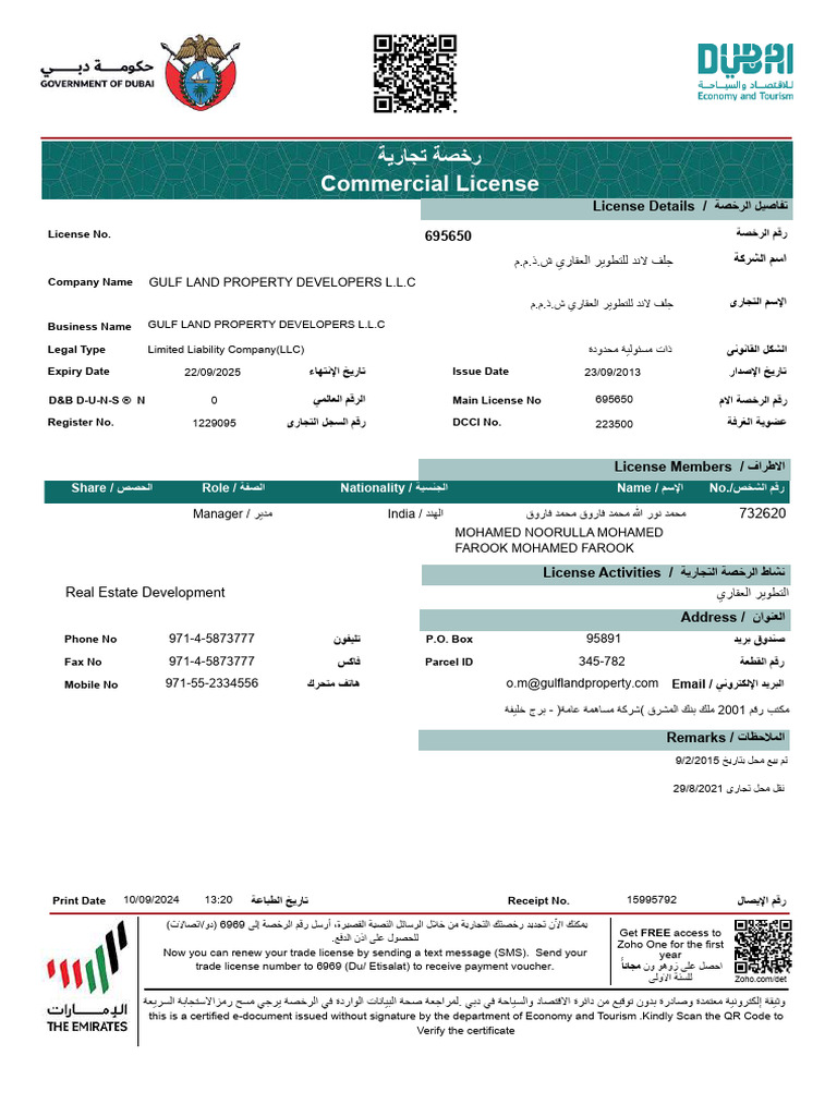 Gulf Land Property Developers Compressed | PDF