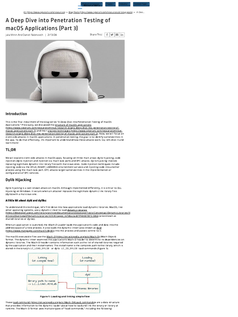 A Deep Dive Into Penetration Testing of macOS Applications Part | PDF ...