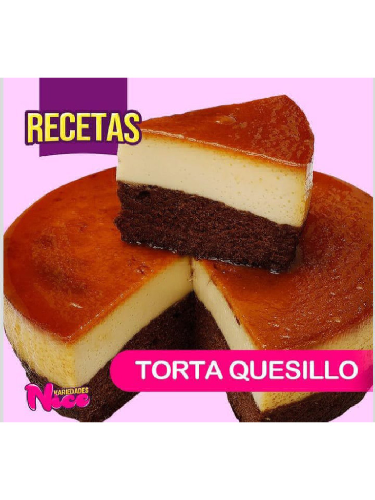 Torta Quesillo Nicelis | PDF