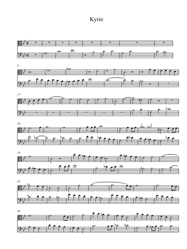 Sibelius Partitur 2. | PDF