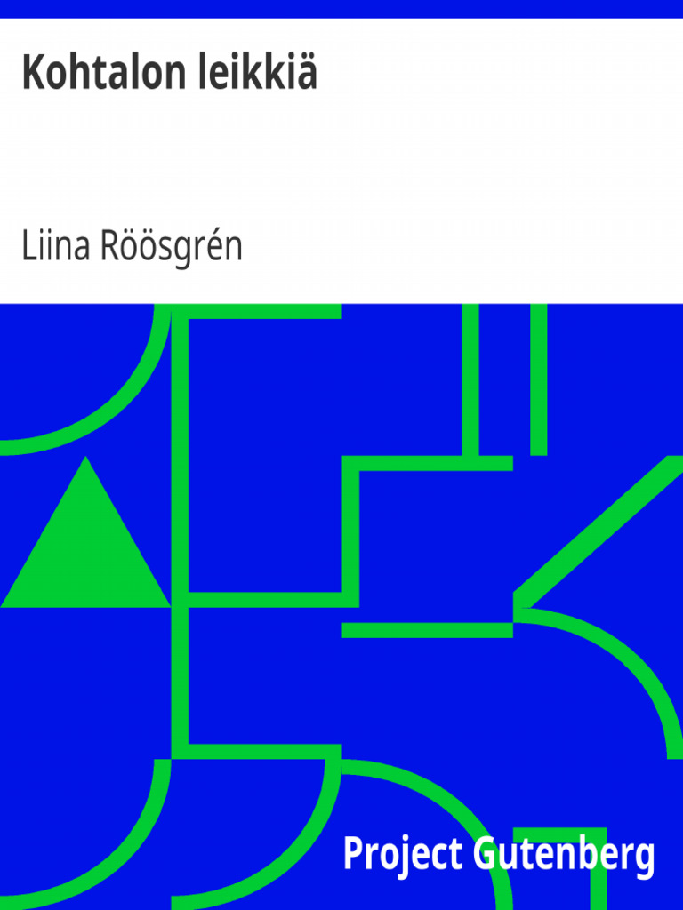 Liina Röösgrén - Kohtalon leikkiä | PDF