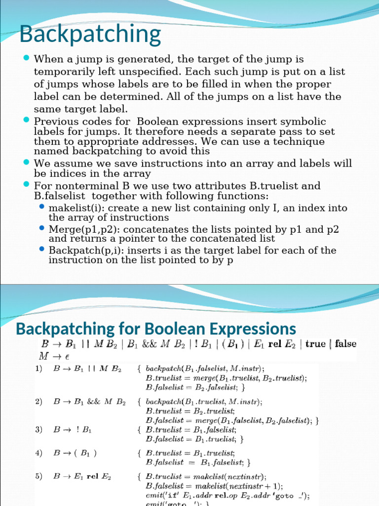 Intermediate Code Generation (Part-5) | PDF