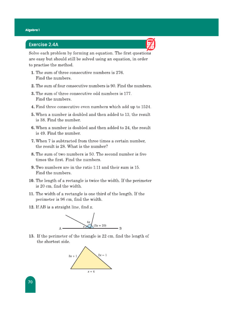 Homework - 13 March 2025 Linear Equation Application | PDF