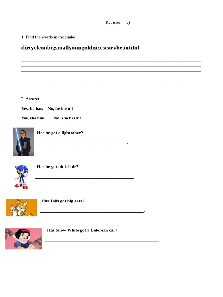 Fun Language and Vocabulary Activities | PDF
