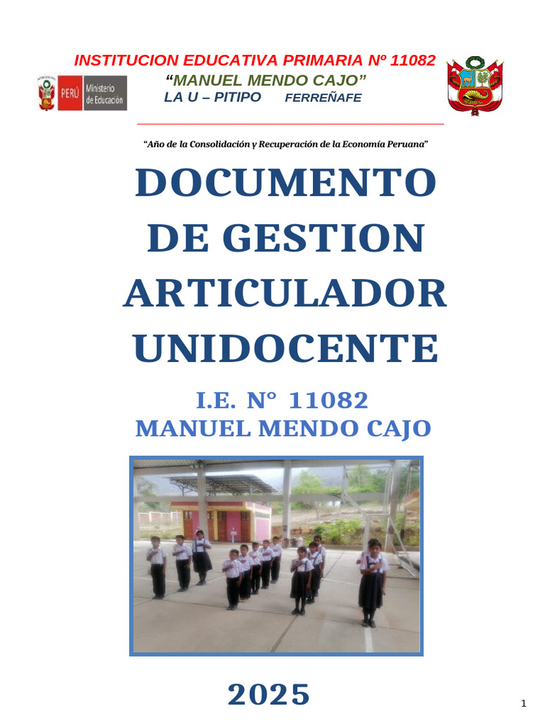 4 Docu Integrador 11082 2025 | PDF | Aprendizaje | Enseñando