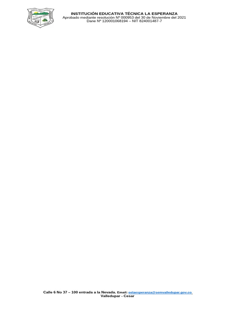 Membrete Institucional | PDF