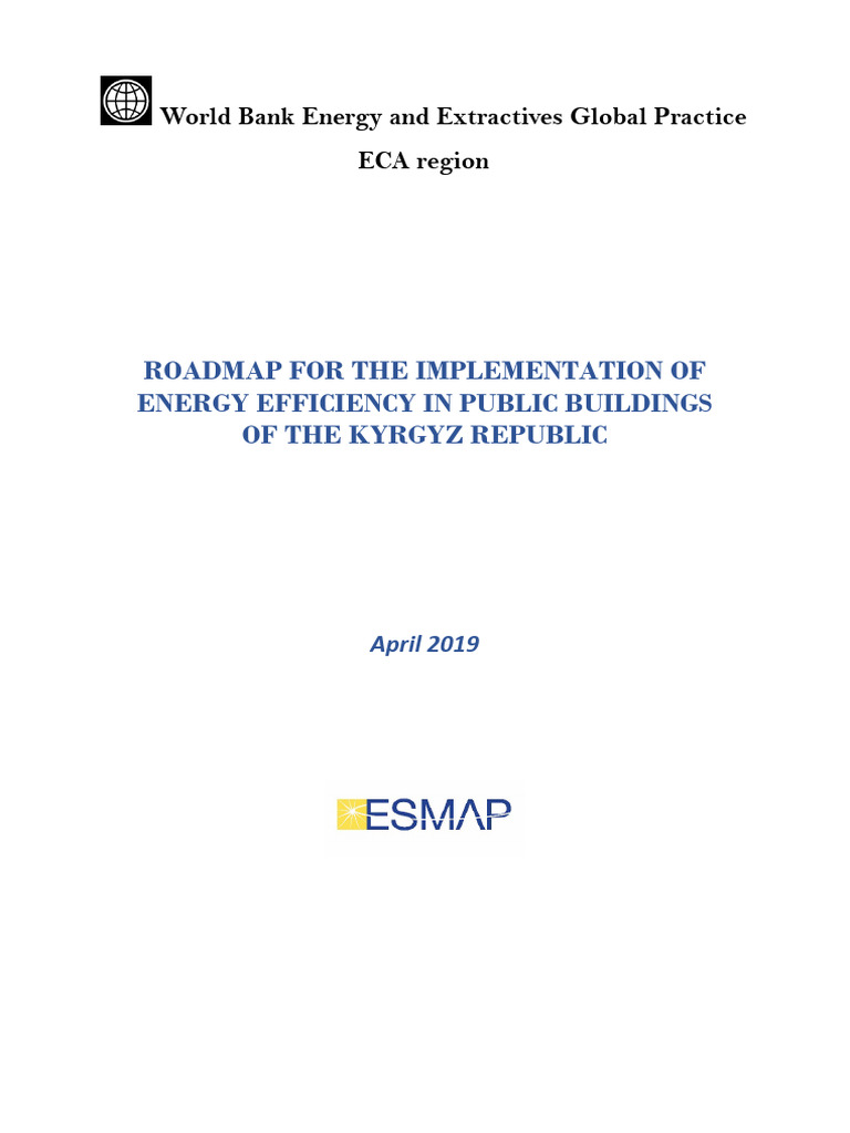 Energy Efficiency Roadmap for Kyrgyzstan | PDF | Energy Conservation ...