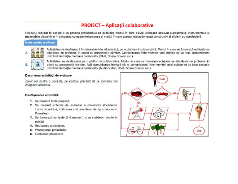 fis practica aplicatii colaborative | PDF